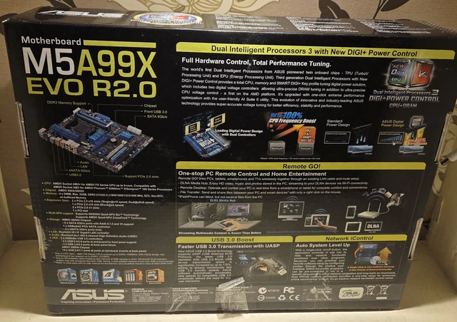 ASUS M5A99X EVO R2.0 motherboard £52.69 - PicClick UK