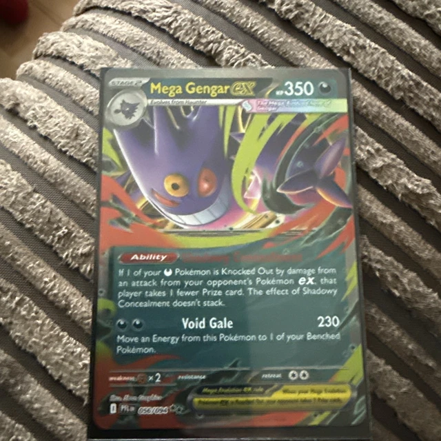 056/094 MEGA GENGAR ex : Double Rare Card :ME-02 Phantasmal Flames £1. ...