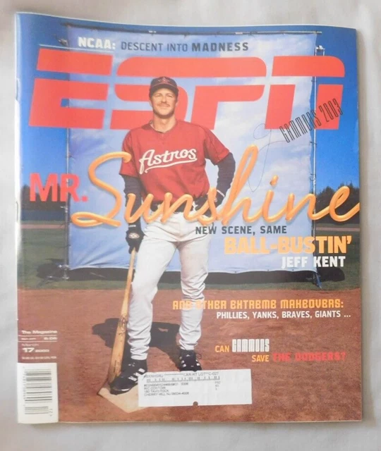 17 MARS 2003 ESPN Magazine - Jeff Kent Houston Astros EUR 3,35 ...
