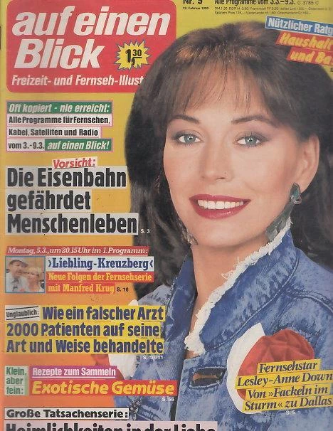 AUF EINEN BLICK Siegfried Rauch,Sylvia Kristel,Diana Körner,Lesley Anne ...