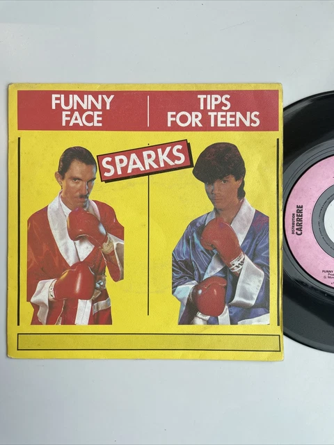 FRENCH SP SPARKS - Funny face - CARRERE 49756 - 1981 EUR 5,00 - PicClick FR