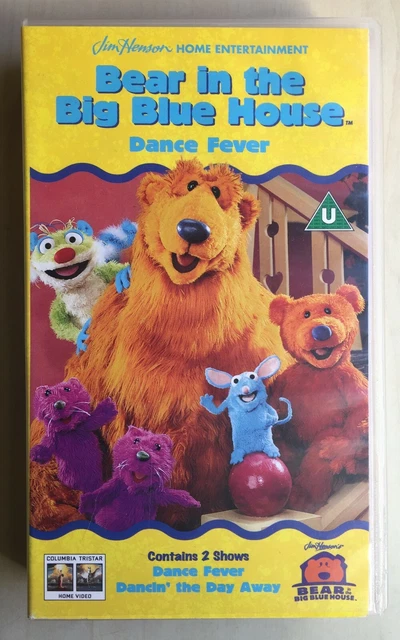 BEAR IN THE Big Blue House - Dance Fever - Jim Henson - Video Vhs EUR 18,18 - PicClick FR