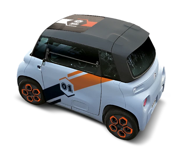 KIT DÉCO, STICKERS Citroën AMI, Rocks-E - Inclus : cover (2 côtés ...