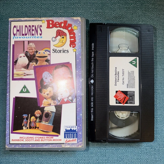 CHILDREN’S FAVOURITES BEDTIME Stories Vhs Video Rainbow Sooty Button ...