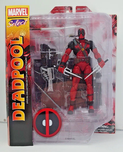 MARVEL DEADPOOL SELECT Especial Collector Edición 18cm Figura de Acción ...