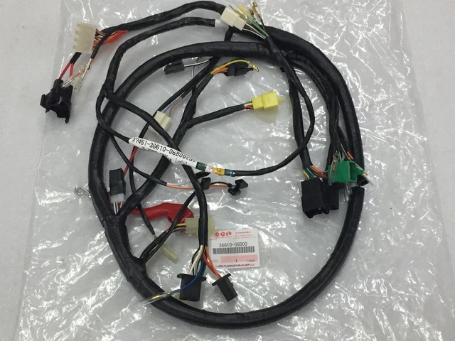 SUZUKI GSXR1100 GSX-R 1100 G H Slabside 06B Genuine Wiring Harness £150 ...