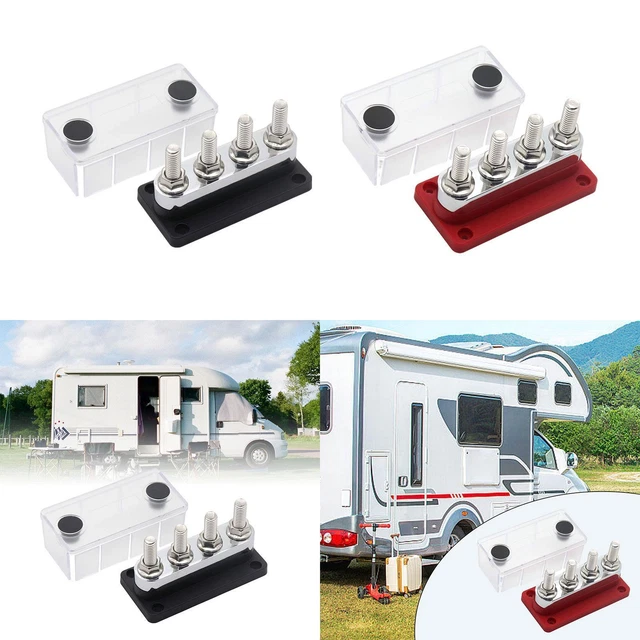 48V DC BUS Bar Power Distribution Block Heavy Duty Module for Marine RV ...