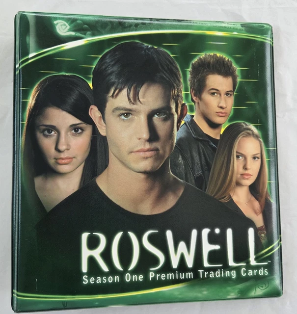 ROSWELL SEASON ONE 1 Premium Inkworks Official Collector's Album Binder ...