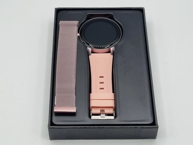 SMART WATCH BOCLOUD Unisex Fitness Tracker Rosa con 2 Cinturini Extra ...