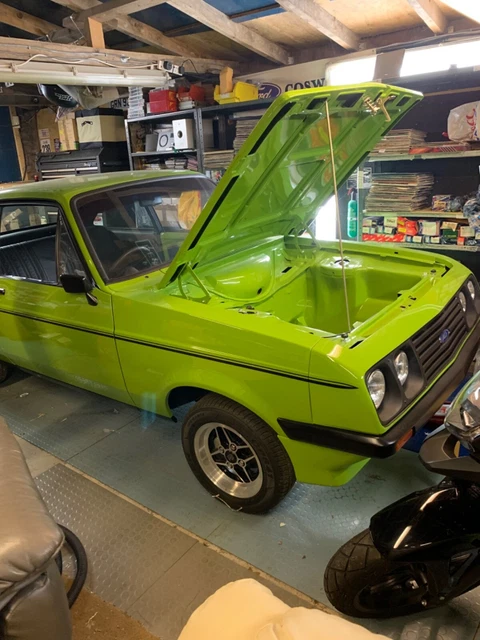 1979 FORD ESCORT Rs2000 Mk2 ROLLING SHELL,Java green,v5,new resto,needs ...