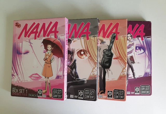 NANA COMPLETE SERIES DVD - Box 1, 2, 3 & 4, All 47 Episodes & Specials ...