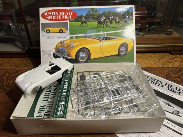 GUNZE SANGYO 1/24 Austin Healey Sprite Mk-1 Plastic model kit BNIB £74.95 - PicClick UK