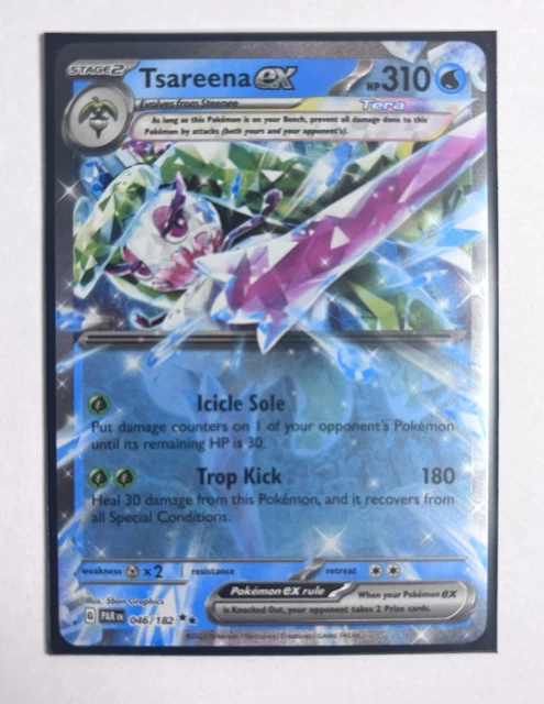 TSAREENA EX 046/182 Pokémon TCG Scarlet & Violet Paradox Rift Ultra ...