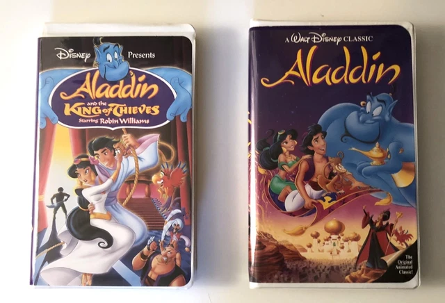 WALT DISNEY CLASSIC Aladdin, King of Thieves, Return of Jafar, Arabian ...