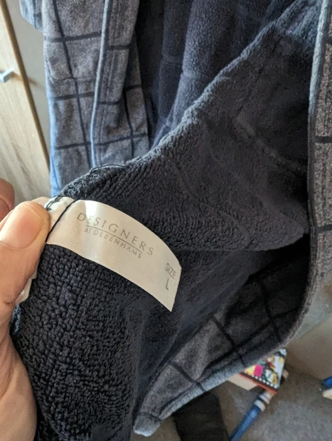 ROCHA JOHN ROCHA Mens Dressing Gown Size Large Debenhams £12.99 ...