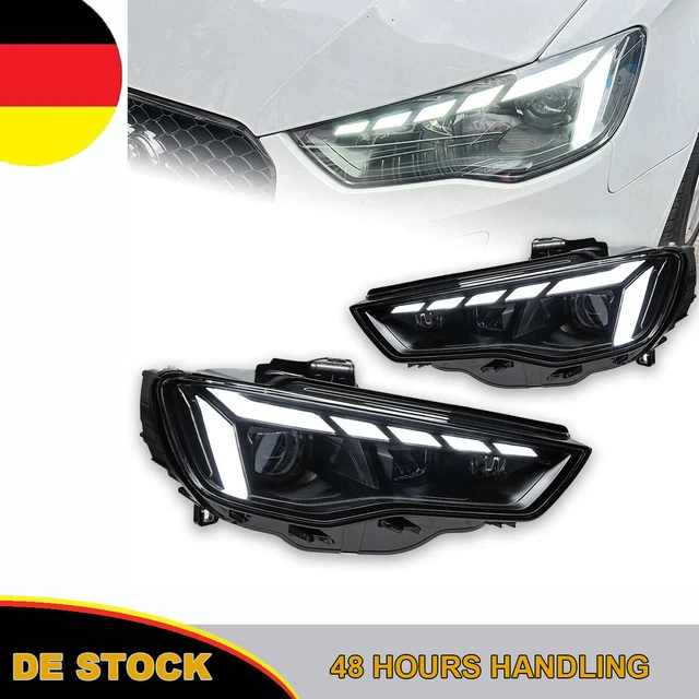 LED SCHEINWERFER FÜR Audi 2013-2016 A3 8V DRL für original Halogen EUR ...
