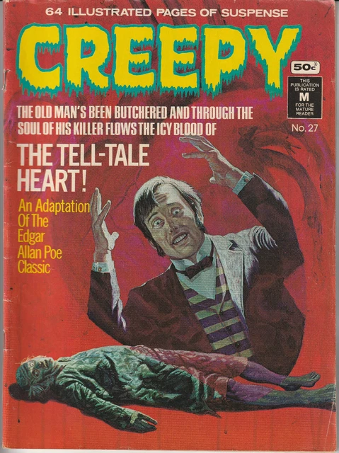 AUSTRALIAN HORROR COMIC: Creepy #27 Murray Comics 1978 "Mature Readers" 68 Pages $24.95 ...