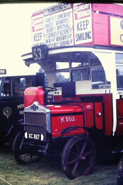 ORIGINAL BUS SLIDE - XC 8117 General K Type - Woburn 1981 £2.79 ...