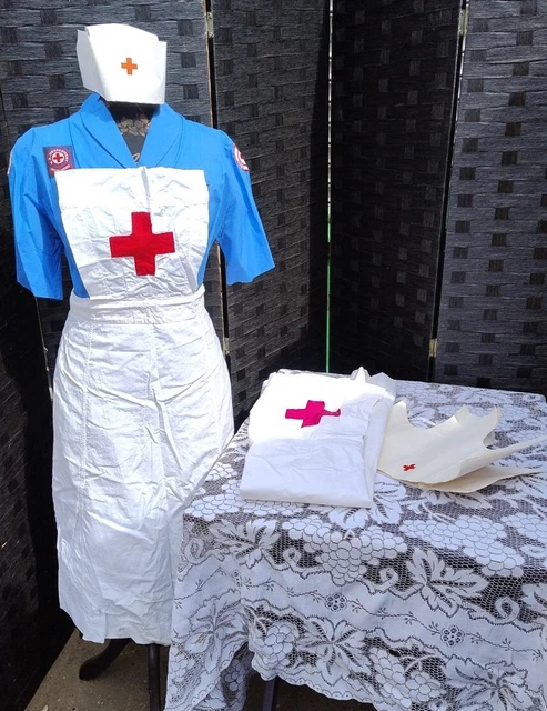 WRNS WW2/WWII RED Cross Nurse Original Complete Uniform Wrens £199.99 ...