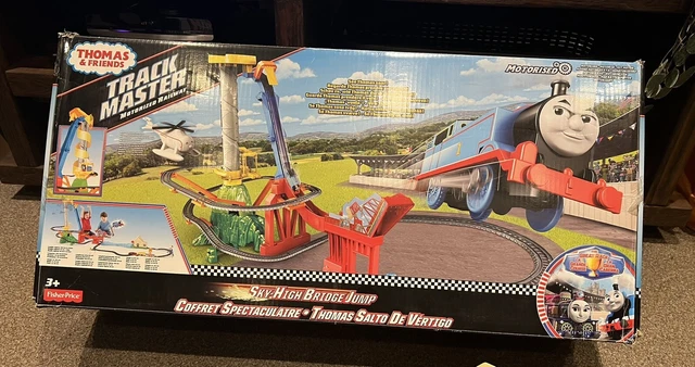 THOMAS & FRIENDS TrackMaster Sky-high Bridge Jump - Complete In Box £20 ...