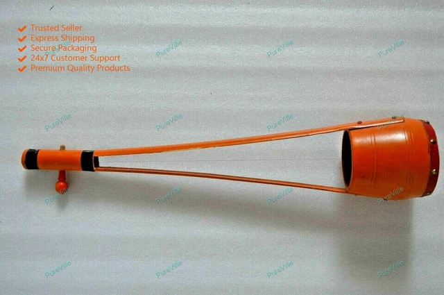 HANDMADE INDIAN SINGLE String Ektara Gopichand Musical Instrument Ektar ...