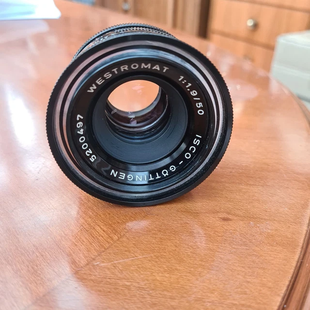 RARE ISCO-GÖTTINGEN WESTROMAT 50mm f/1.9 Vintage Lens 🇩🇪 ...