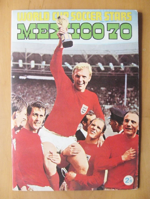 FKS WORLD CUP Soccer Stars Mexico 70 1970 Complete Football Sticker ...