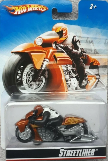 HOT WHEELS MOTOR cycles Streetliner with rider 1/64 EUR 14,00 - PicClick FR