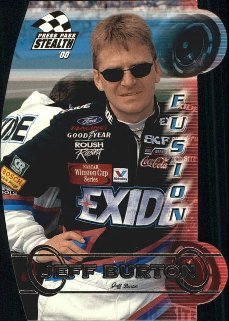 2000 PRESS PASS Stealth Fusion #FS25 Jeff Burton EUR 1,64 - PicClick FR