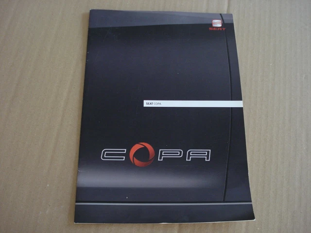 CATALOGUE /BROCHURE SEAT gamme copa - 12/2010 EUR 1,00 - PicClick FR