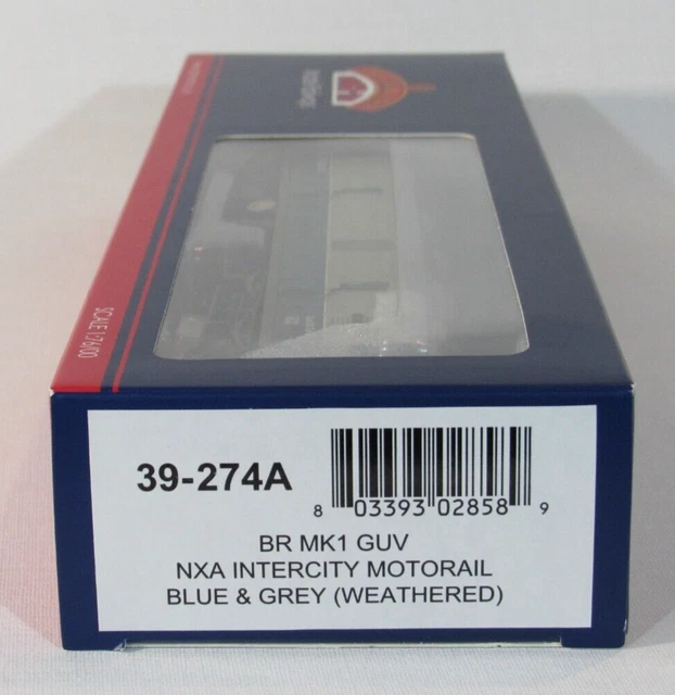 BACHMANN 39-274A BR Mk1 GUV NXA Intercity Motorail Blue & Grey ...