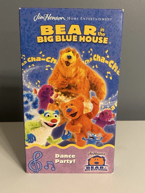 BEAR IN THE Big Blue House Dance Party! (VHS, 2002) Jim Henson £13.37 ...