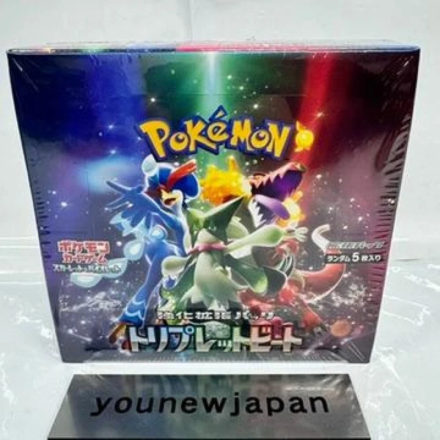 POKEMON CARD GAME Scarlet & Violet Triplet Beat Booster Box NEW $180.66 ... POKEMON CARD GAME Scarlet & Violet Triplet Beat Booster Box NEW $180.66 ...