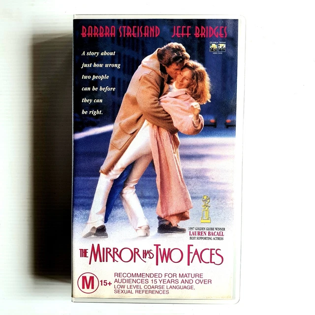 THE MIRROR HAS Two Faces VHS Video Cassette Tape 1996 Romantic Comedy ...