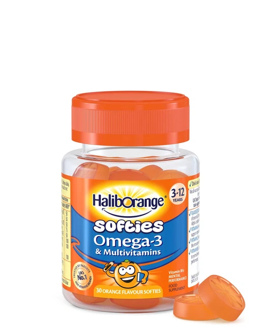 HALIBORANGE OMEGA-3 AND Multivitamins 30 Orange 30 count (Pack of 1 ...