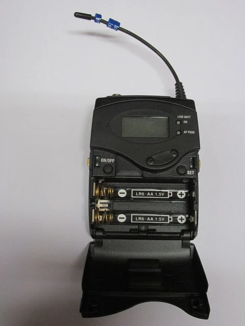 SENNHEISER SK 2000 bodypack wireless radio mic beltpack transmitter 606 ...