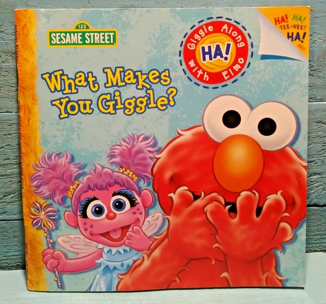SESAME STREET WHAT Makes You Giggle? Giggle Along With Elmo Book FREE ...
