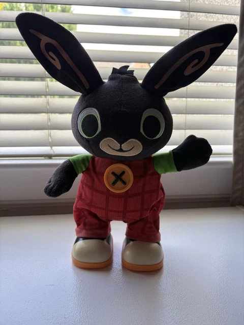 BING BUNNY CBEEBIES Interactive Walking and Talking Toy 13” Fully ...