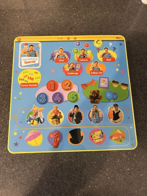 MR TUMBLE SOMETHING Special Funny Sounds Learning Pad 2011 Tested And ...