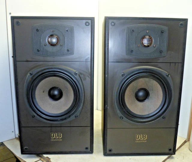 CELESTION DL8 SPEAKERS Classic British Hi-Fi Speakers made in England £ ...