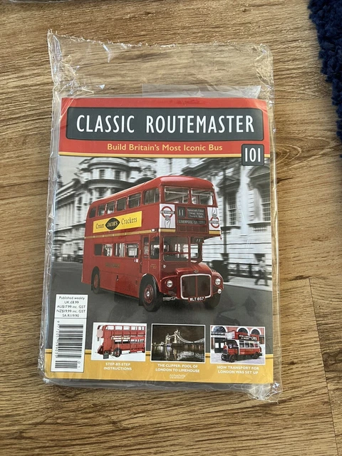 HACHETTE CLASSIC ROUTEMASTER 101 Bus Build Britain’s Most Iconic Bus £ ...