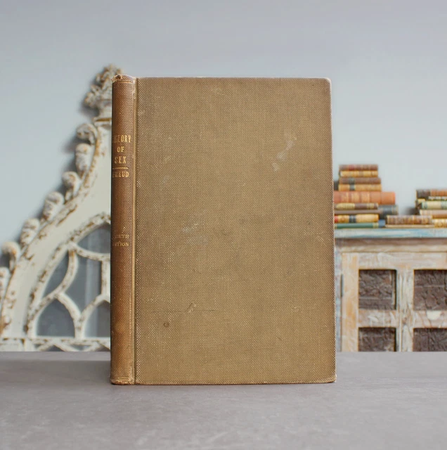 Rare Antique Old Book Sex Theory 1930 Freud Sadism Masochism Psychoanalysis ⭐ 193 44 Picclick Ca