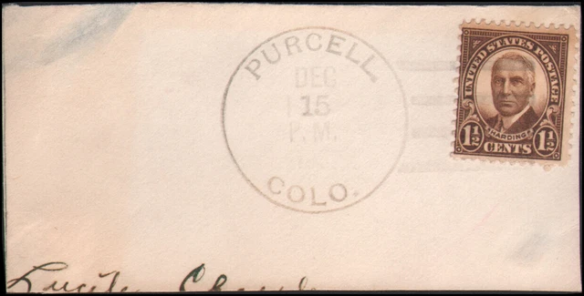 US USED PURCELL CO DPO $2.50 - PicClick