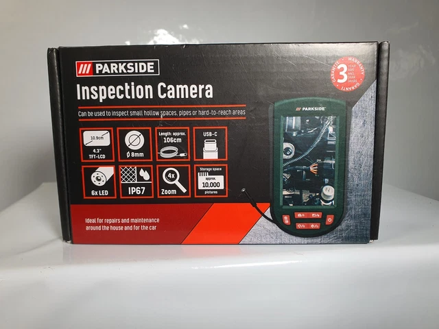 PARKSIDE INSPECTION CAMERA PKIK 4.3 A2 £34.95 - PicClick UK