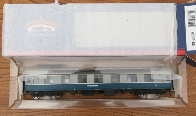 BACHMANN 00 39-250B Br Mk1 Rfo Surburban Resturant 1St Open Coach 'W9 ...