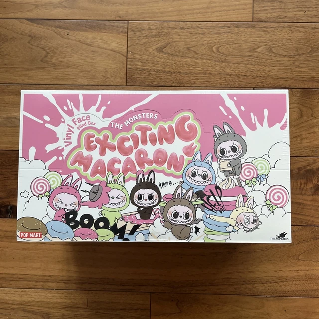 POP MART LABUBU The Monsters Exciting Macarons Vinyl Blind Box - Set Of ...