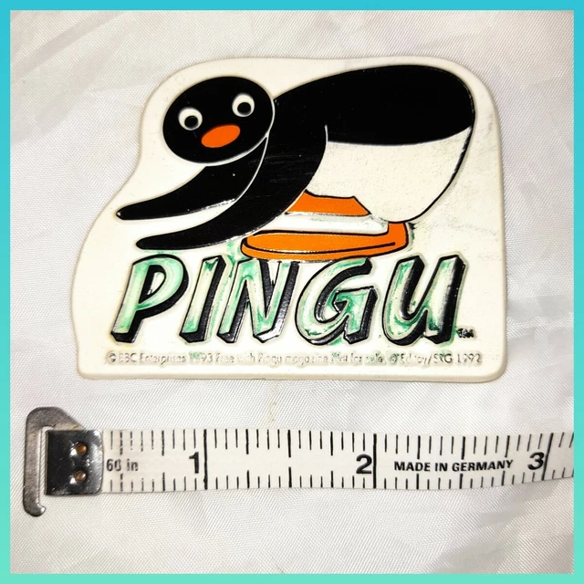 RARE VINTAGE PINGU PROMOTIONAL Fridge magnet BBC MAGAZINES 1992 1993 ...