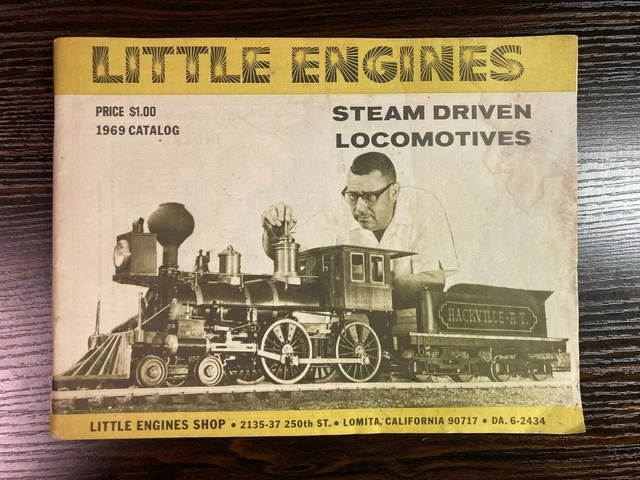 4 ISSUEVINTAGE LITTLE Engines Live Steam Locomotive Train Catalogs £15. ...