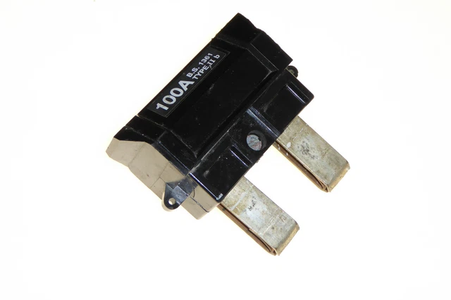 100 AMP MAIN Service fuse cut out EAGLE Lucy Type IIb BS 1361 100A 415v ...