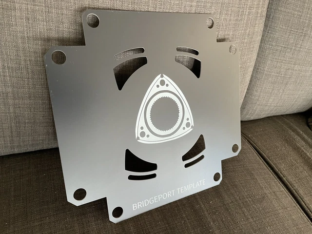 MAZDA ROTARY ENGINE bridgeport porting template 12a 13b rx2 rx3 rx4 rx7 ...